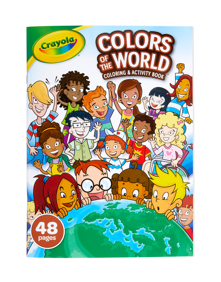 Colours Of The World Activity Book - Crayola – No.5 Café & Larder